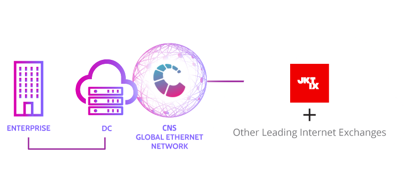 JKT-IX via Remote Peering | CNS Telecommunications